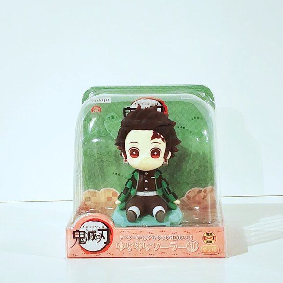 FuRyu | Accents | New Demon Slayer Tanjiro Kamado Solar Bobble Head ...